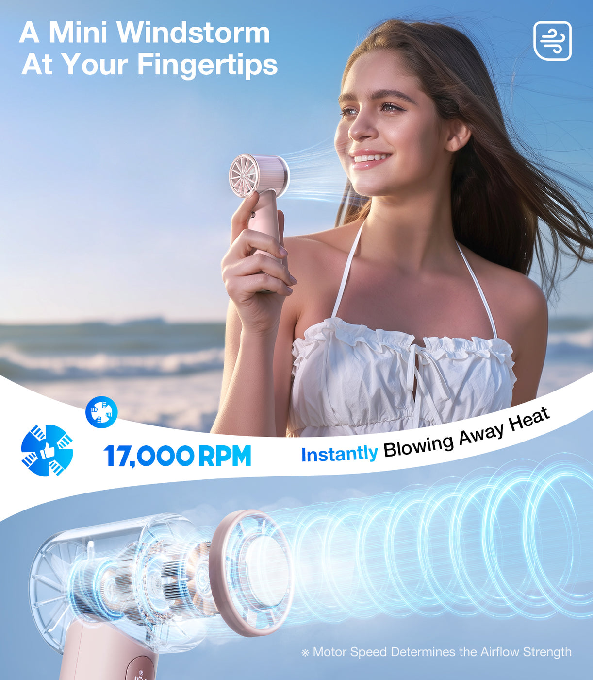 TORRAS COOLiFY iva Handheld Fan — WEAREREADY.SG